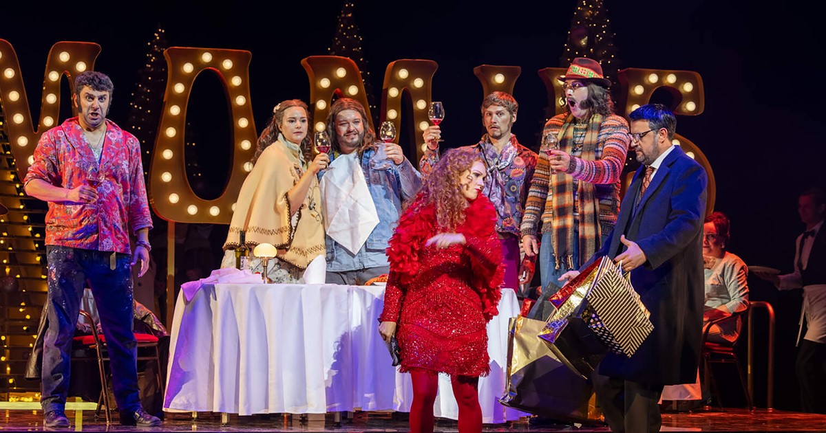 Ida Falk Winland, Adam Frandsen and Sofie Asplund in GöteborgsOperan's ...