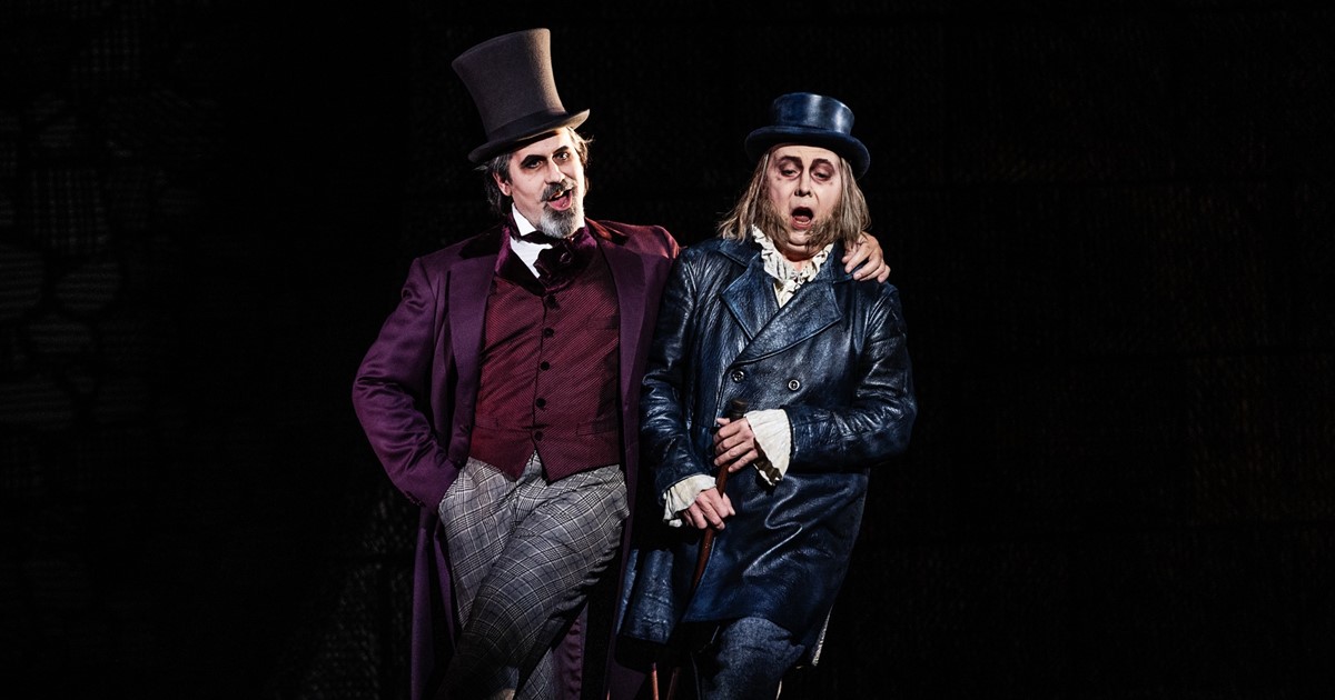 Johanna Rudström and Jeremy Carpenter in Sweeney Todd at the Royal ...